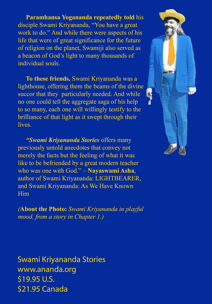 Swami Kriyananda Stories